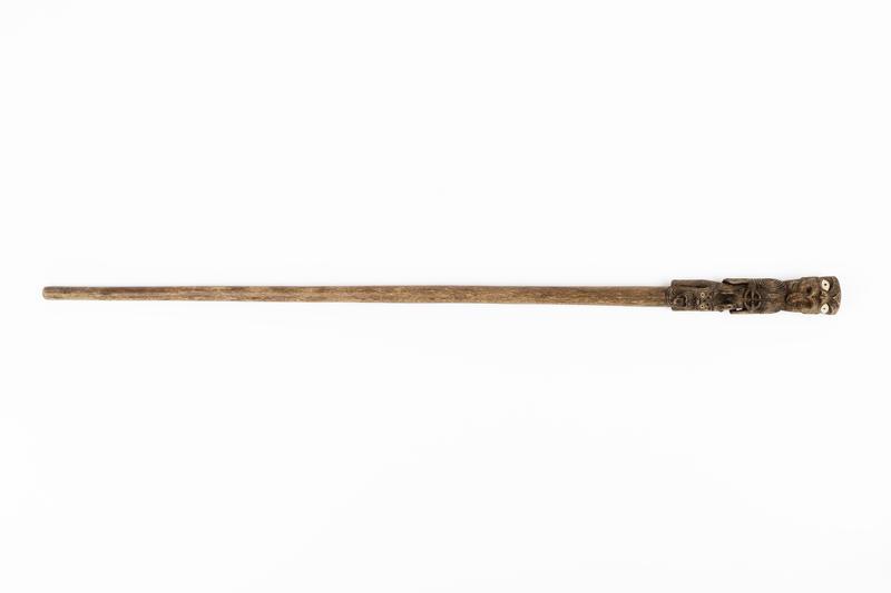 Rākau Tokotoko (Walking Stick) - Tauranga Heritage Collection