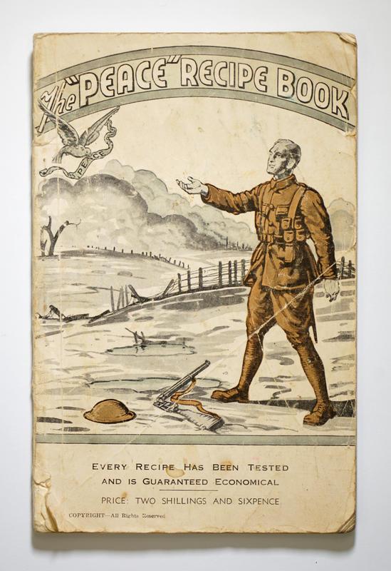 Cookbook, Peace Recipe Book - Tauranga Heritage Collection