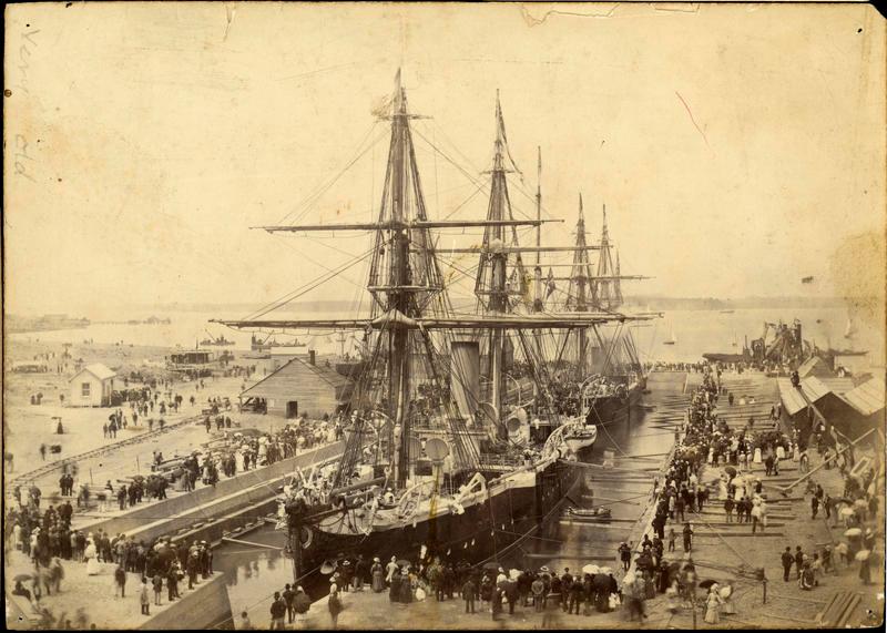 Print, Photographic, Calliope Dock, Devonport Naval Base, Auckland ...