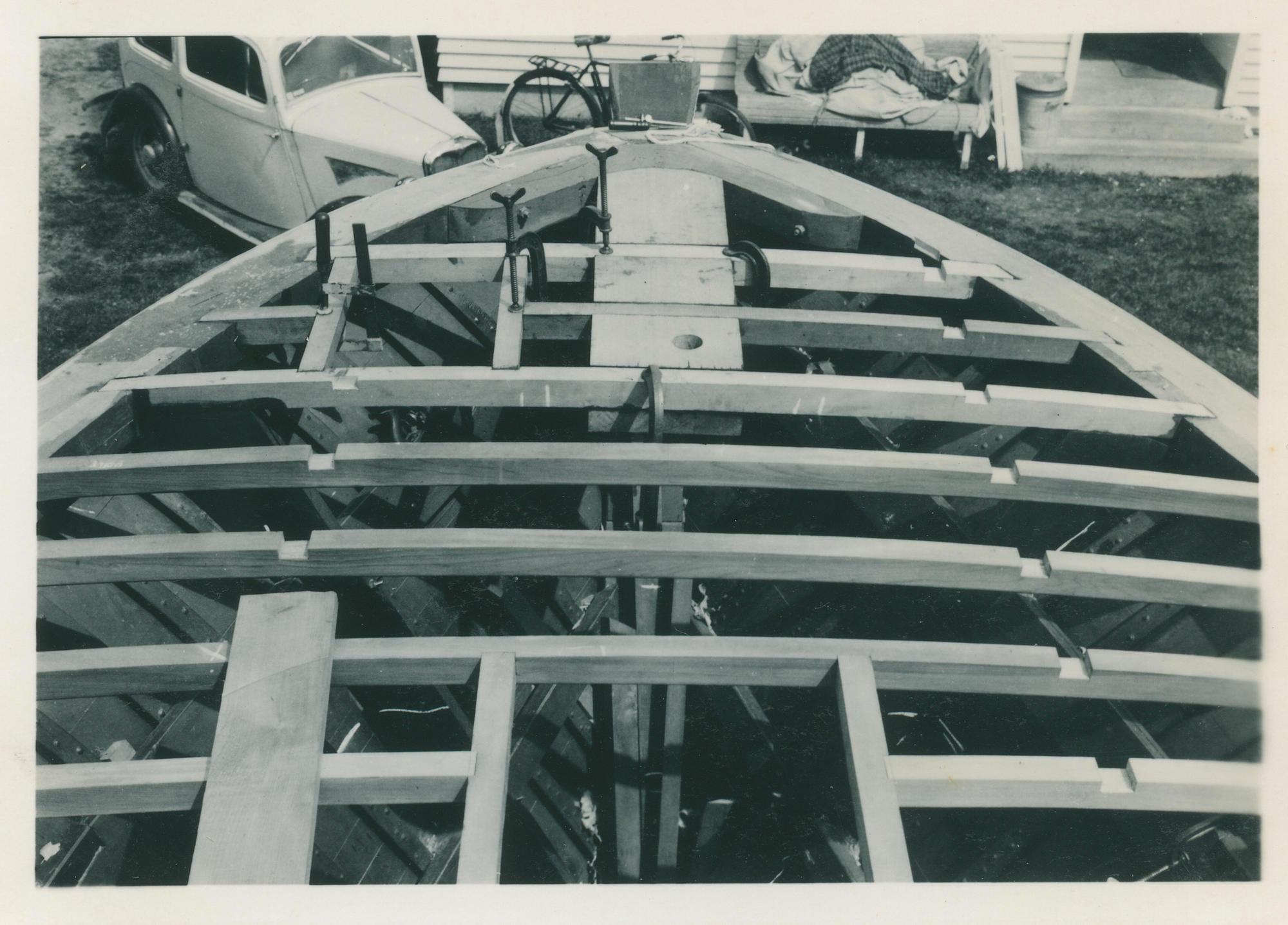 Boat Building, Murrell Photographic Collection - Tauranga Heritage ...