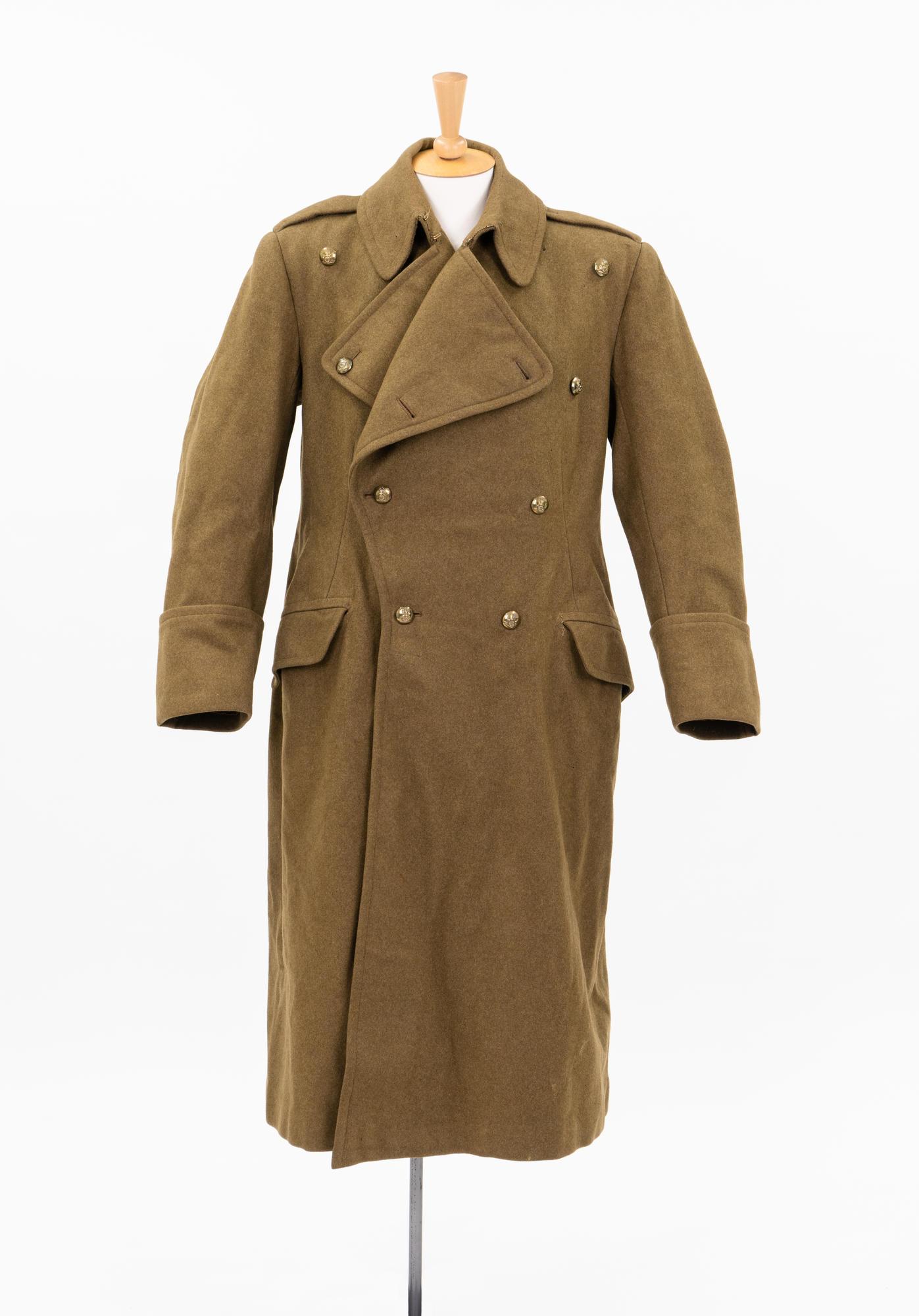 Greatcoat, Army - Tauranga Heritage Collection