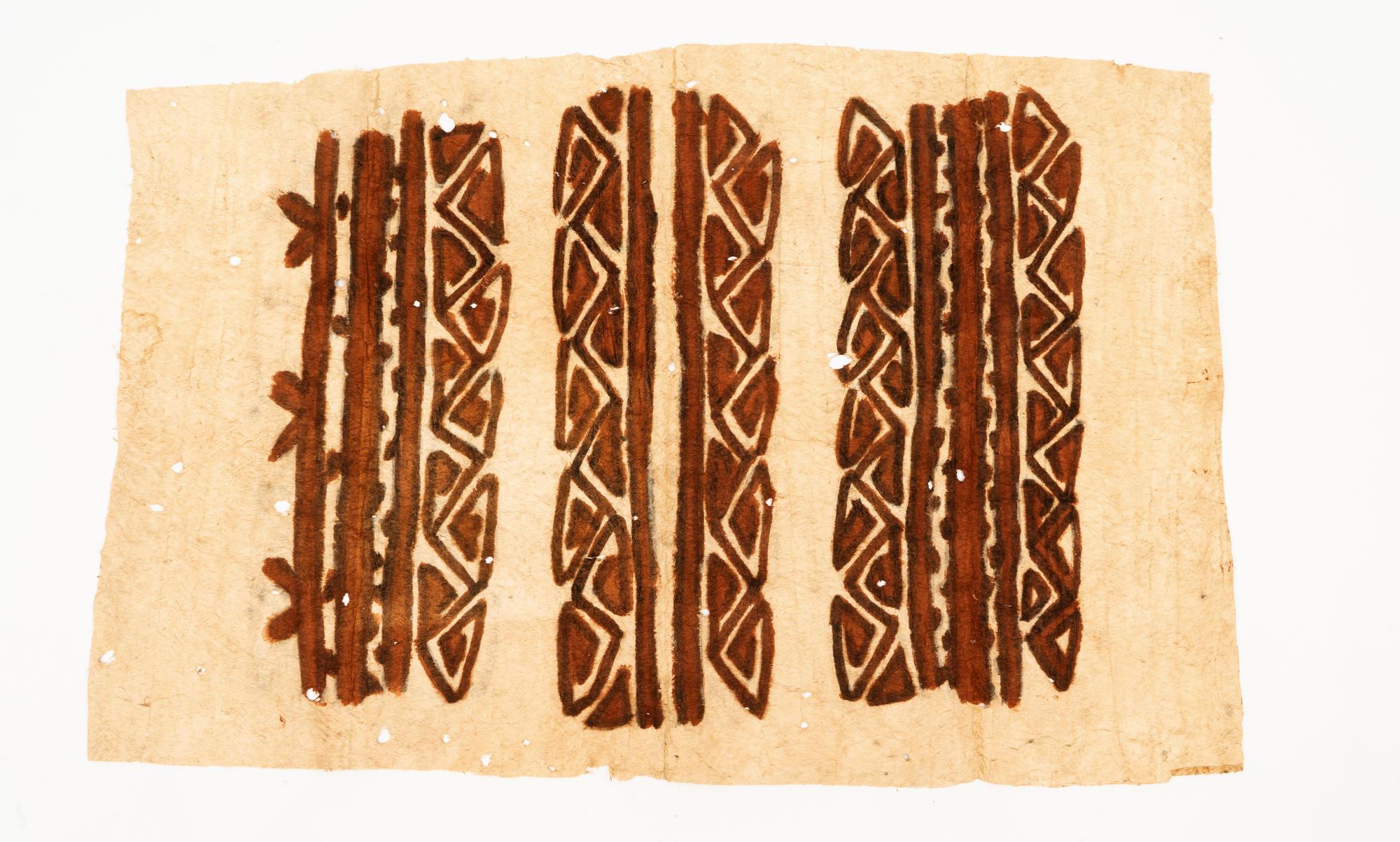 Tapa cloth (bark cloth) - Tauranga Heritage Collection
