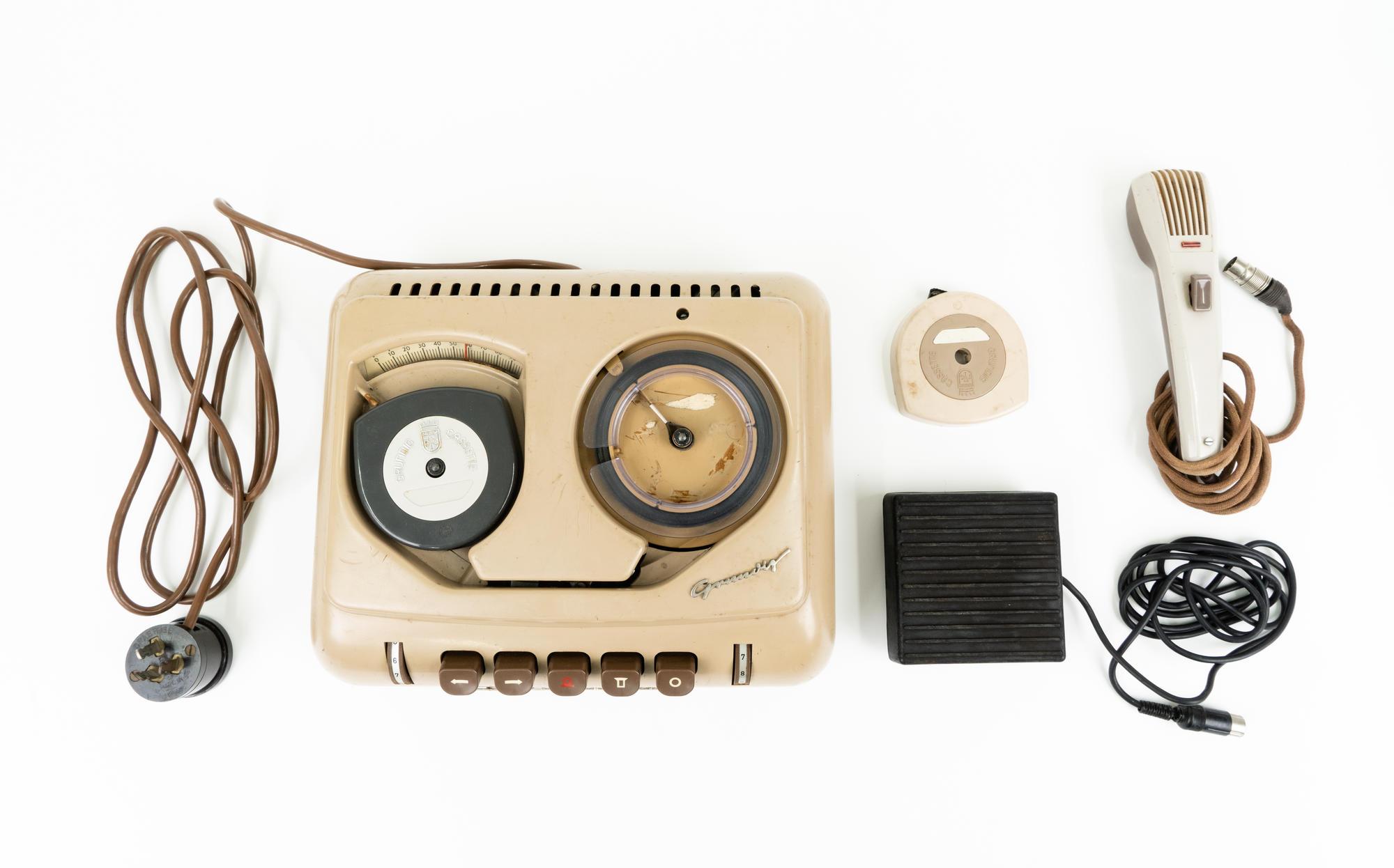 Dictaphone machine - Tauranga Heritage Collection