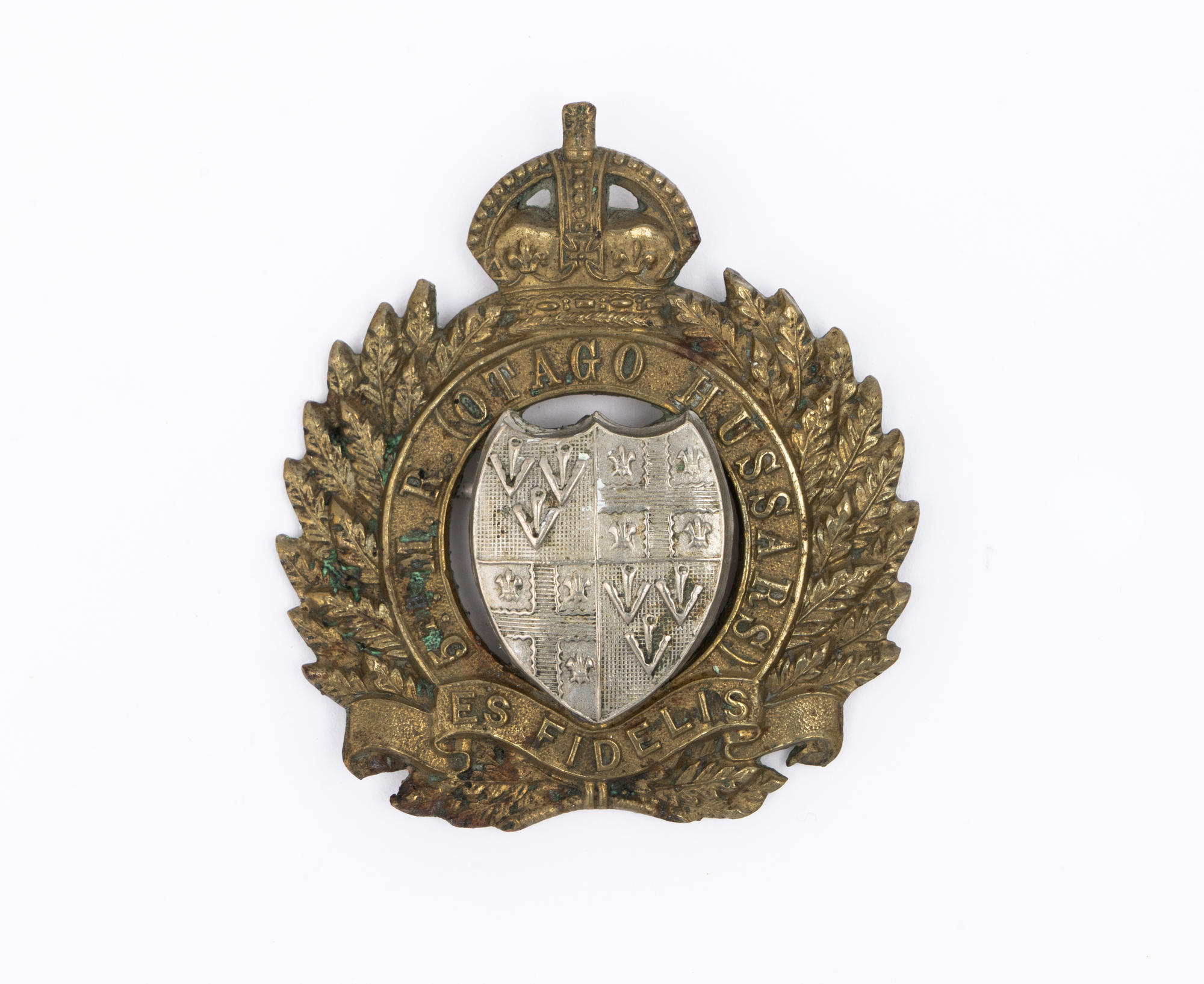 Cap Badge, Mounted Rifles, WW1 - Tauranga Heritage Collection