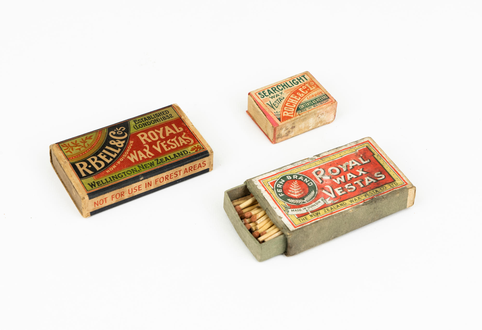 Matchboxes - Tauranga Heritage Collection