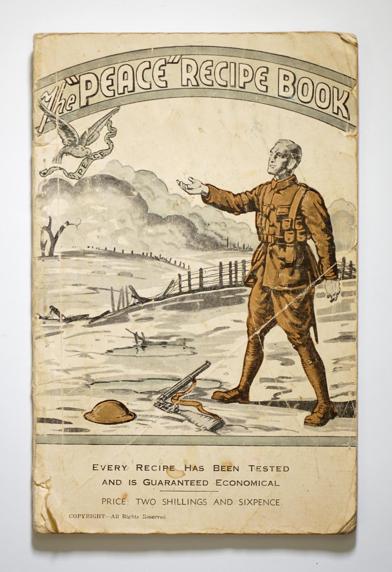 Cookbook, Peace Recipe Book - Tauranga Heritage Collection