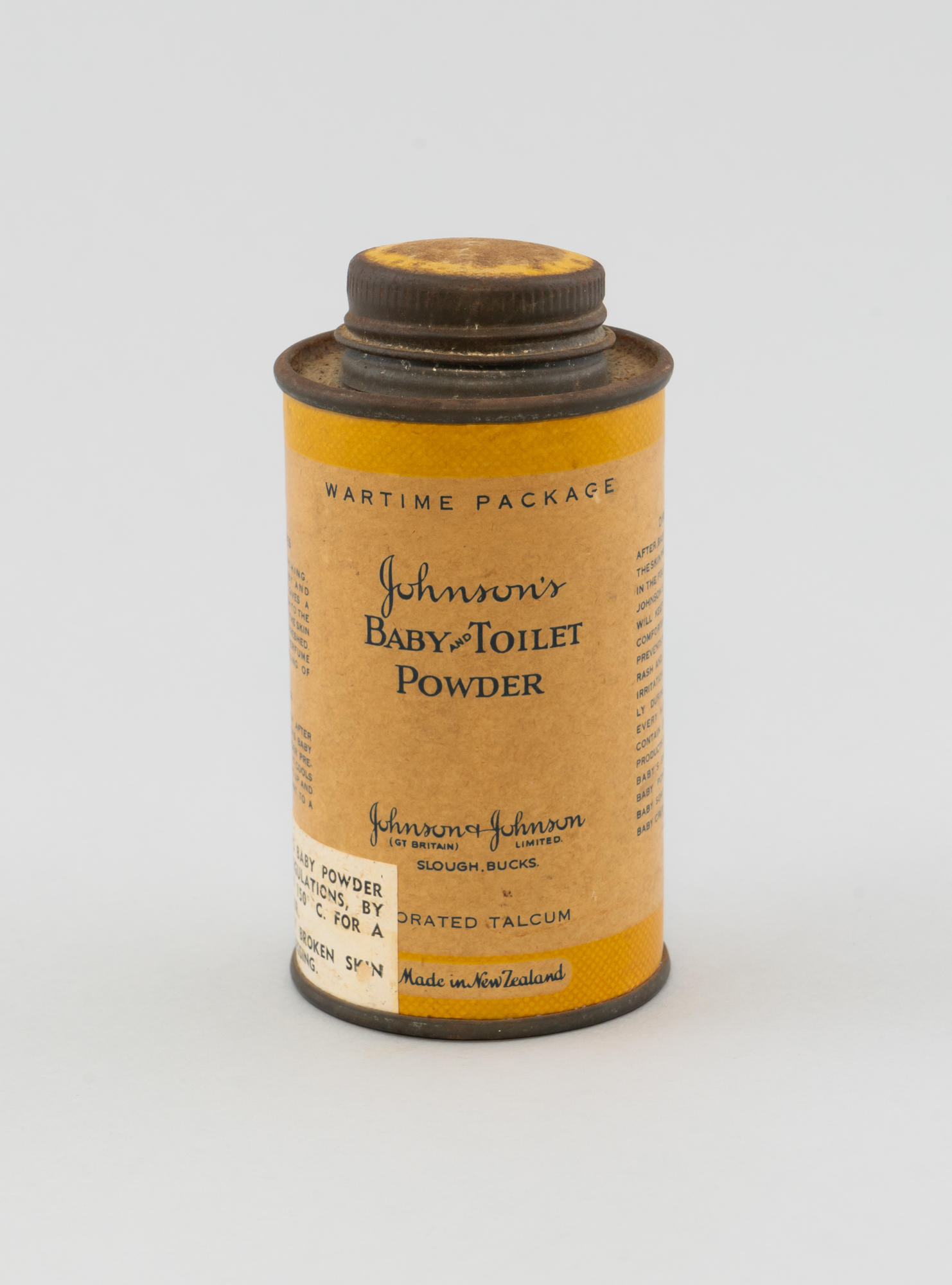 Talcum Powder Tin - Tauranga Heritage Collection
