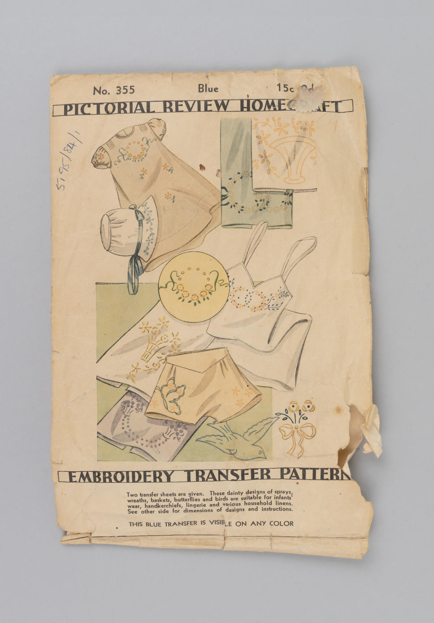 Embroidery Transfer Patterns - Tauranga Heritage Collection