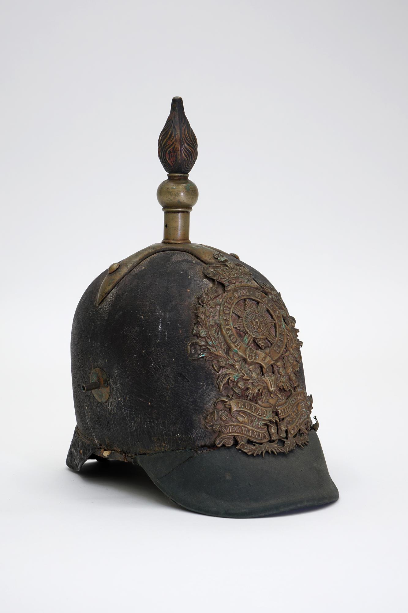 Helmet, Royal Midlothian Yeomanry Cavalry - Tauranga Heritage Collection